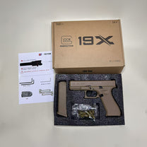 GLOCK 19X 模立方製 金属ピストルスライド グロック ハンドガン風おもちゃ グロック ハンドガン トイガン モデルガン銃 トイガン – VOISKY Superstore